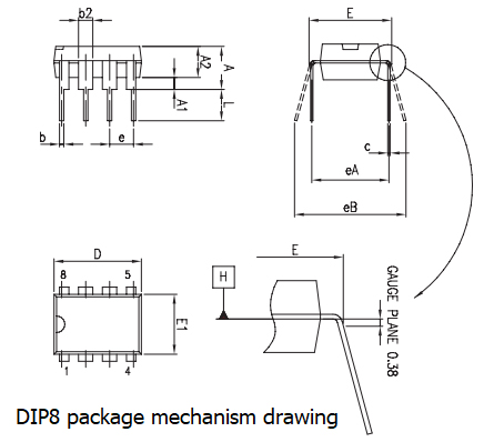 LM833DT Operational Amplifier: Pinout, Specification, and Datasheet