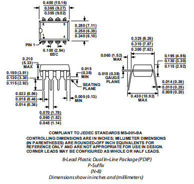 OP177 Operational Amplifiers: Pinout, Features and Datasheet