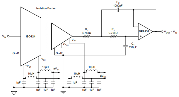 ISO124 Isolation Amplifiers:Pinout, Price and Datasheet PDF