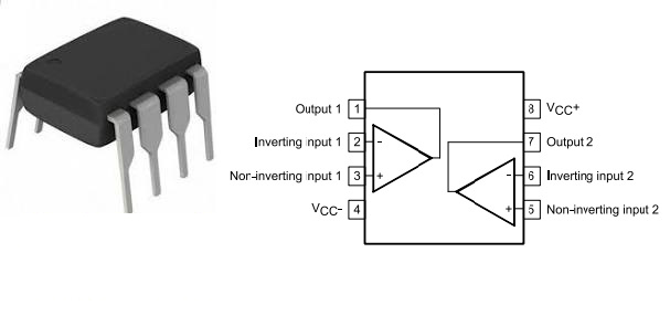MC1458N Operational Amplifier: Pinout, Specification, and Datasheet
