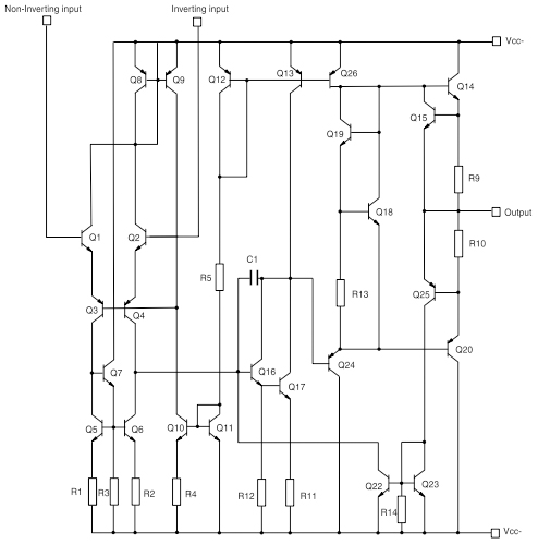 MC1458N Operational Amplifier: Pinout, Specification, and Datasheet