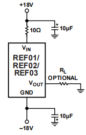 REF02 Voltage References: Circuit, Pinout, and Datasheet