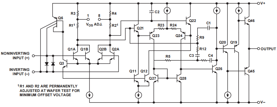 OP27G OP-AMP: Application, Pinout and Datasheet