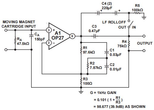 OP27G OP-AMP: Application, Pinout and Datasheet