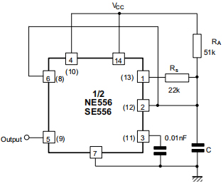 NE556 IC: Datasheet, Pinout and Circuit