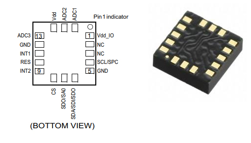 LIS3DH Accelerometer: Datasheet, Pinout, Functionality, and Block Diagram