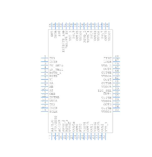 SI5345 Jitter Attenuator:Pinout, Application and Detailed Block Diagrams