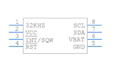 DS3232M RTC: Pinout, Datasheet and Circuit