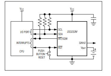 DS3232M RTC: Pinout, Datasheet and Circuit