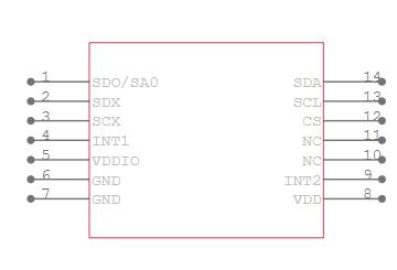 The LSM6DSL Sensor:Datasheet, Pinout，Features and Electrical Connections