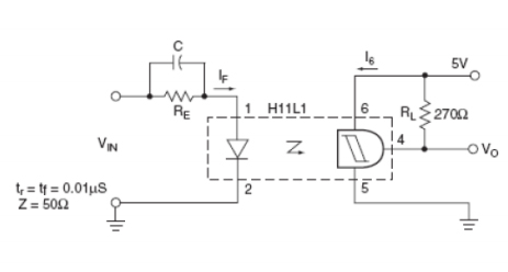 H11L1 Trigger Photocoupler: Pinout, Datasheet and Circuit