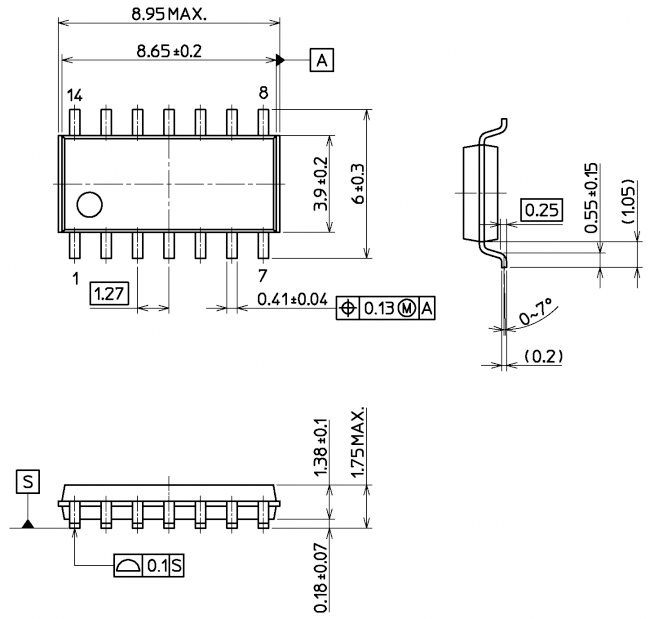 74HC86 Exculsive or Gates : Pinout, Application and Datasheet