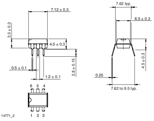 4N35 Optocoupler: Pinout, Application and Datasheet