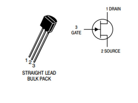 2N5457 N-Channel JFET : Pinout, Alternative and Datasheet