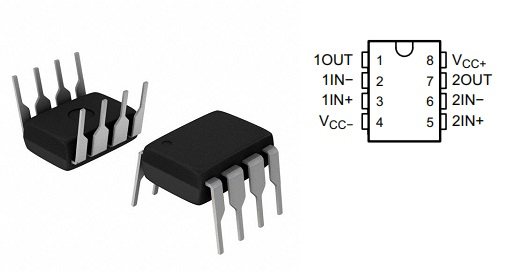 TL072CP Operational Amplifier: Datasheet, Functional Block Diagram, and Pinout