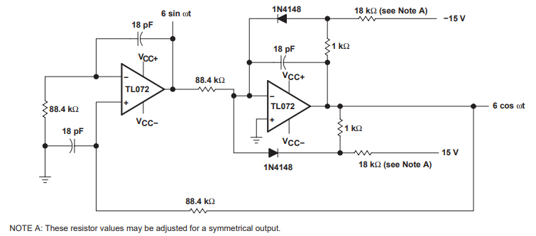 TL072CP Operational Amplifier: Datasheet, Functional Block Diagram, and ...