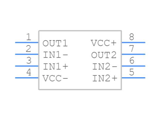 LM158DT Operational Amplifier: Datasheet, Pinout and Schematic Diagram