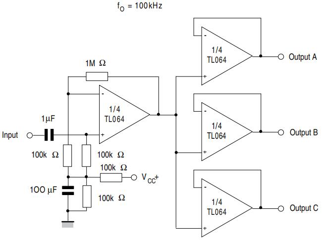 TL064 Operational Amplifier: Features, Pinout and Datasheet