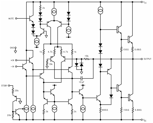 LM1876 Audio Power AMP : Pinout, Application and Datasheet