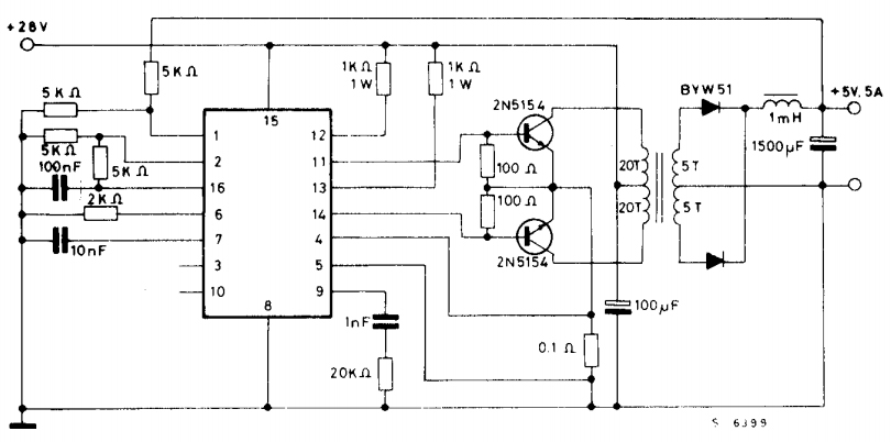 SG3524N IC REG CTRLR MULT TOPOLOGY 16DIP: Datasheet, Circuit, Pinout and Equivalents
