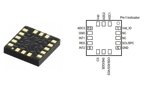 LIS3DHTR accelerometer: Datasheet, Pinout and Features