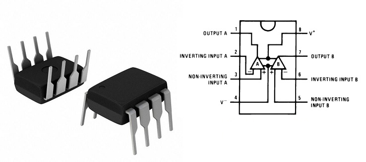 TL082CP Operational Amplifier: Pinout, Datasheet, and Typical Applications