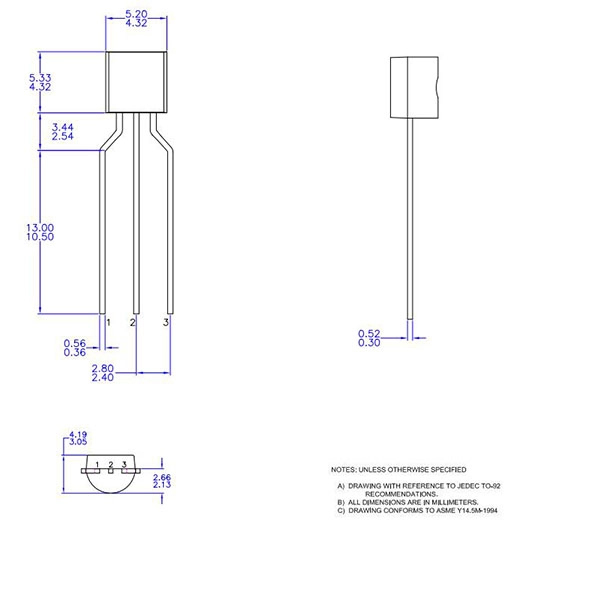 PN2222 Transistor: Pinout, Datasheet and Equivalent