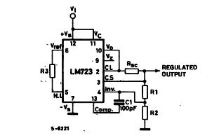 LM723 Voltage Regulator: Pinout, Equivalent, Circuit