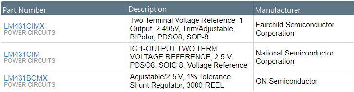LM431 Shunt Regulator: Circuit, Pinout and Datasheet