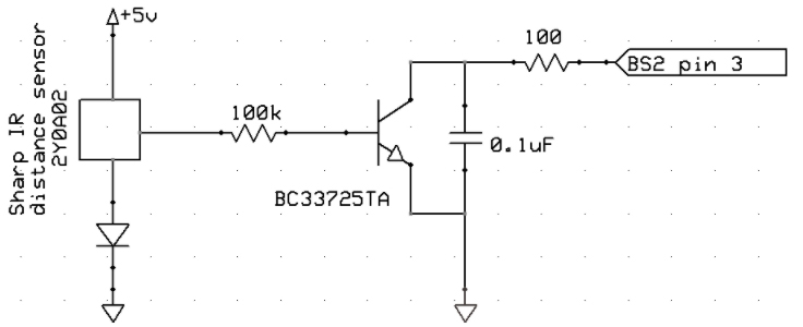GP2Y0A21YK0F Distance Measuring Sensor: Datasheet, Schematic and Pinout
