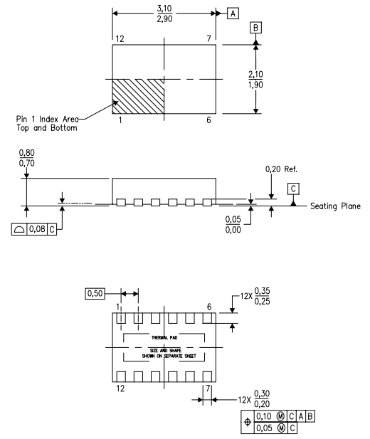 DRV8835DSSR: Pinout, Datasheet