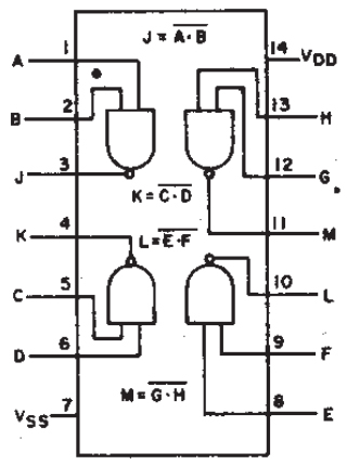 CD4011 Nand Gate IC: Alternative, Pinout and Datasheet