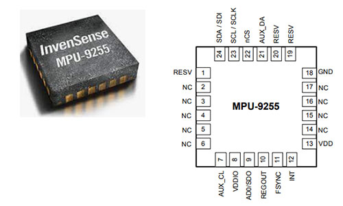MPU9255 Multi-Chip Module: Datasheet, Pinout and Applications