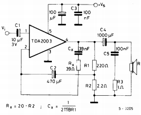 TDA2003V Amplifier: Datasheet, Alternative, Pinout and Circuit