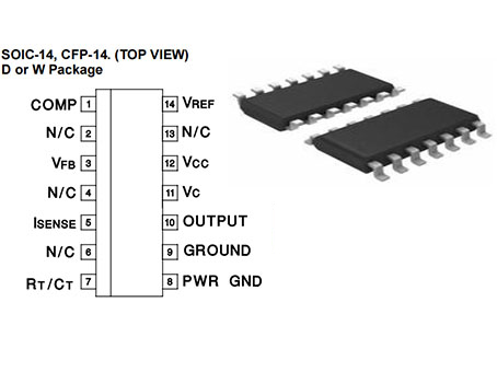 UC3844 PWM Controller: Uses, Pinout and Datasheet