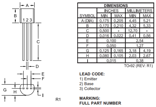 2N4403 PNP Transistor: Datasheet, Test Circuits, and Equivalents