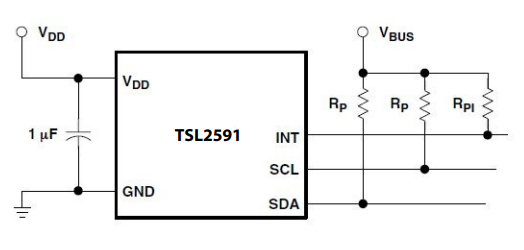 TSL2591 Converter: Datasheet, Pinout and Schematic