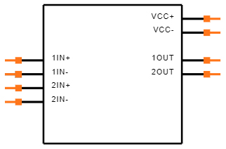RC4558P Operational Amplifier: Layout, Pinout, and Datasheet