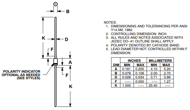 1N4003 Rectifier Diode: Pinout, Datasheet, and 1N4003 vs 1N4007