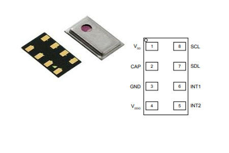 MPL3115A2 Pressure Sensor: Datasheet, Pinout and Schematic