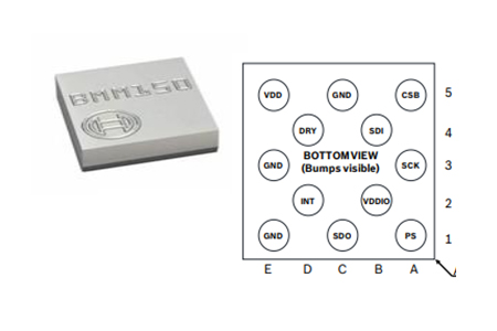 BMM150 Sensor: Datasheet, Pinout and Applications