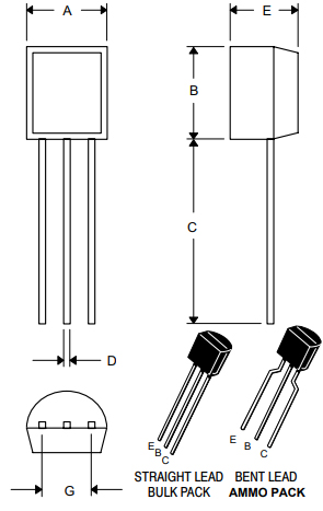 S8050 NPN Silicon Transistors: Datasheet, Pinout and Equivalent