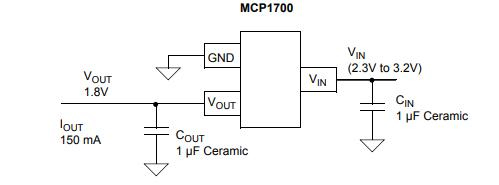 MCP1700 LDO voltage regulator: Datasheet, Pinout, Circuit