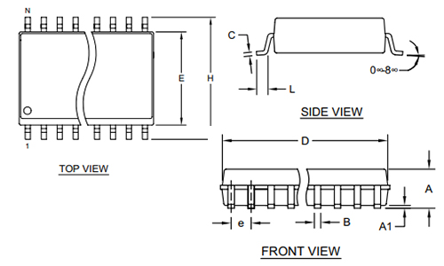 MAX7219 LED Display Drivers: Datasheet, Pinout and Schematic