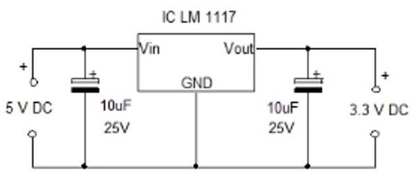 LM1117MP-3.3 Voltage Regulator: Pinout, Datasheet and Schematic