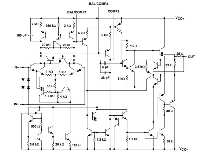 LM318D OP-AMP: Datasheet, Pinout, Alternatives and Circuit