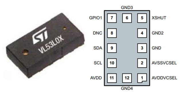 VL53L0X LIDAR Distance Sensor: Pinout, Datasheet, and Applications