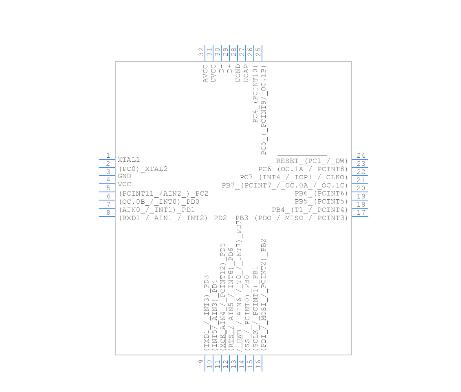 ATMEGA16U2 Microcontroller：Pinout, Datasheet, Block Diagram