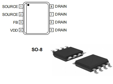 VIPER22A SMPS Controller IC: Circuit, Equivalent and Datasheet
