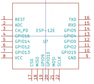 ESP-12E Wi-Fi Module: Pinout, Datasheet and Power